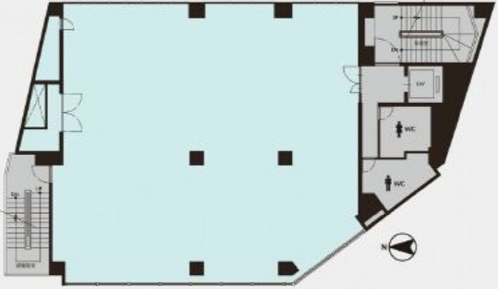 PORTAL POINT SHIBUYA 6階（66.02坪）の情報 | 賃貸オフィス・貸事務所- 東京ベストオフィス TOKYO BEST ...