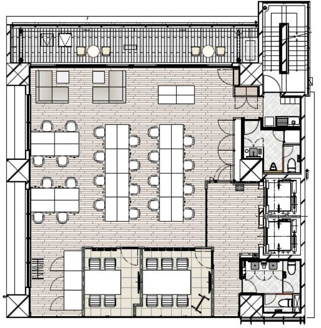 Expert Tamachi（旧：+SHIFT TAMACHI） 6階（48.14坪）の情報 | 賃貸オフィス・貸事務所- 東京ベストオフィス TOKYO BEST OFFICE