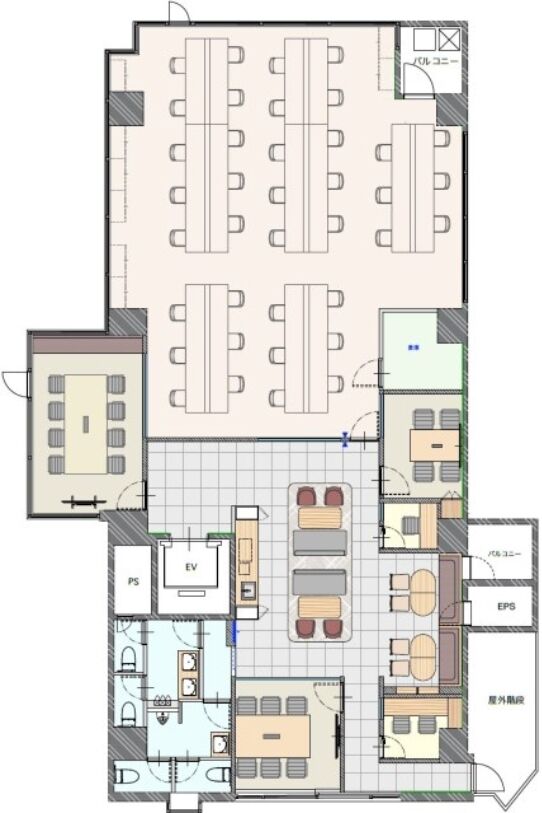 CONVEX神保町 10階（69.26坪）の情報 | 賃貸オフィス・貸事務所- 東京ベストオフィス TOKYO BEST OFFICE